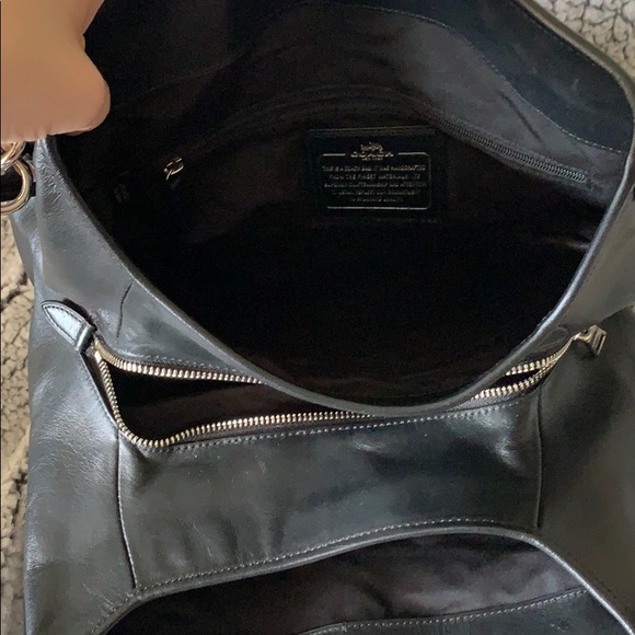 Coach | Bags | Authentic Coach Navy Tote With 3 Compartments | Poshmark